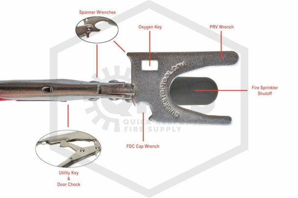 Quickstop Firefighter Multi-Tool Shut Off Fire Sprinklers Quickly!