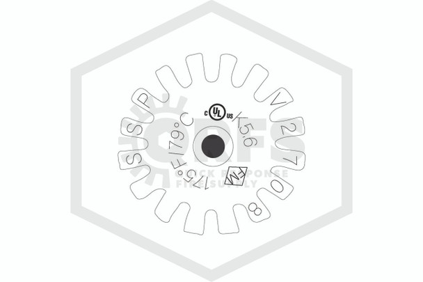 Pendent Sprinkler Head | V2708 Victaulic® | 5.6K Brass 175F