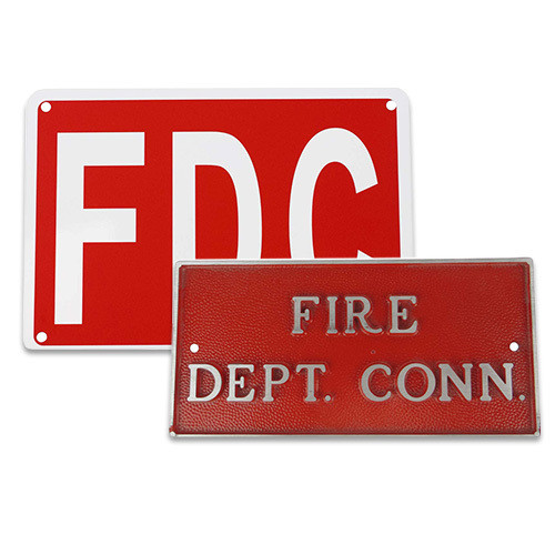Signs, Decals, and Markers for Fire Protection | QRFS