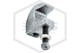 Top Beam Clamp | 1/2 in.-16 | Galvanized | 950/750 lb Load | QRFS