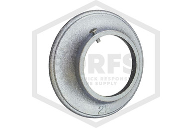 Pipe Wall Plate | Galvanized | 5-7/10 in. ID. | 2-1/2 in. IPS