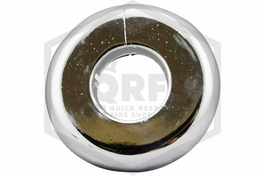 Pipe Wall Plate | Plastic | Chrome | 1 in. IPS | 1-1/4 in.