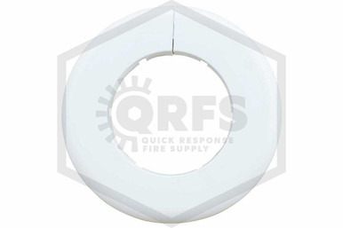 Pipe Wall Plate | Plastic | White | 2-1/2 in. IPS | 3 in.