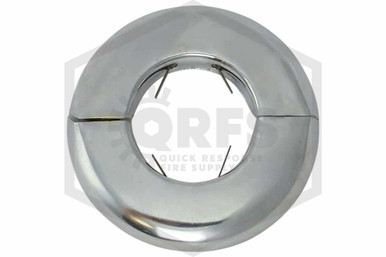 Pipe Wall Plate | Metal | Chrome | 1-1/4 in. IPS | 1-5/8 in.