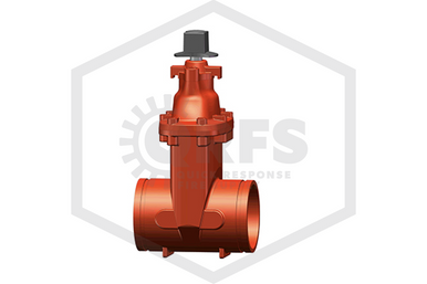 Grooved NRS Gate Valve with Operating Nut | 3 in. | Lansdale™ | 700-275 ...