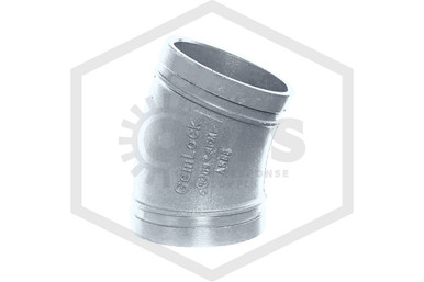 Grooved 22-1/2 Elbow | GemLock™ | 2-1/2 in. | Galvanized | 400-210-05610