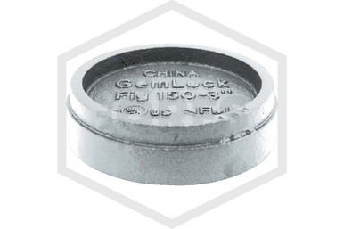 Grooved Cap | GemLock™ | 2-1/2 in. | Galvanized | 400-210-05840