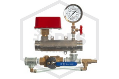 Residential Riser with Test and Drain & PRV | 1 in. NPT | Grooved | 5 ...