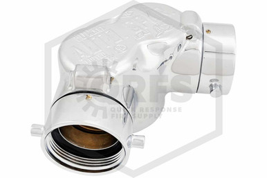 Exposed Angled FDC | NST Double Clapper | Polished Chrome