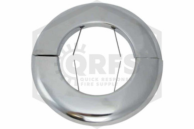 Pipe Wall Plate | Metal | Chrome | 2-1/2 in. IPS | 3 in.