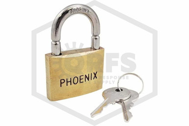 Phoenix Small Breakable Lock | Break Shackle + Key Included | QRFS
