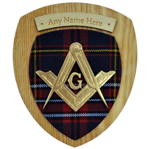 Masonic Plaque 7"x8" - Burnett's & Struth Scottish Regalia