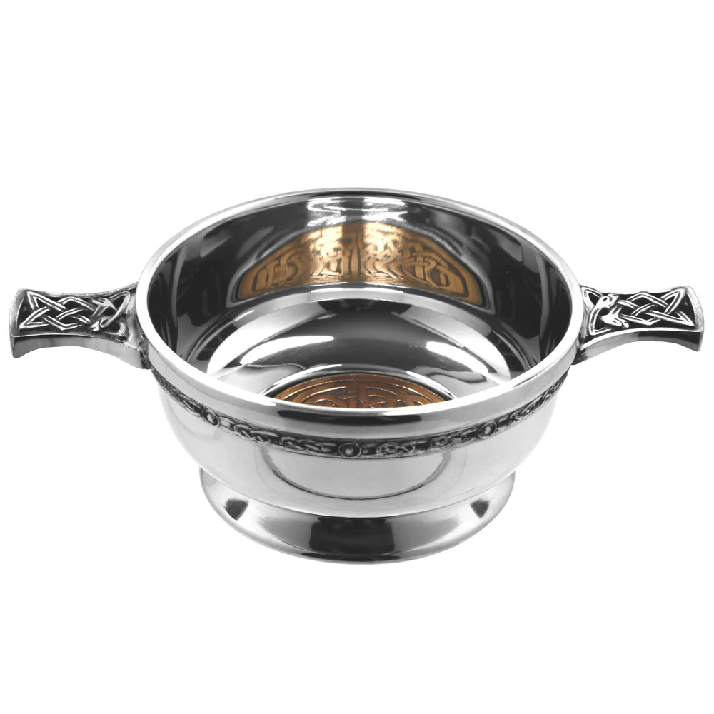 3.5'' Celtic Pewter Quaich