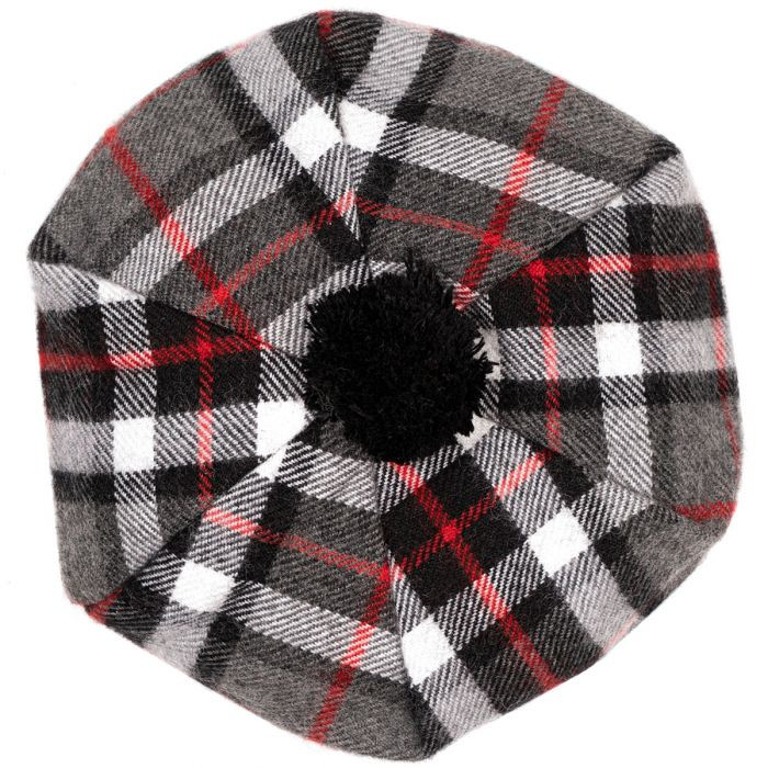 Tartan Tam | Thomson Grey Tartan Brushed Wool - Burnett's & Struth ...