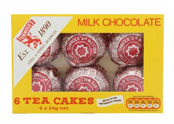 Tunnock's | Milk Chocolate Tea Cakes - Burnett's & Struth Scottish Regalia