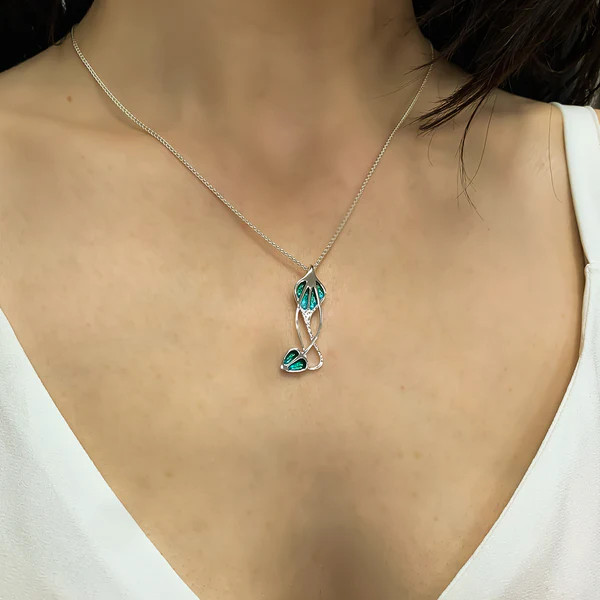 Ortak | Sterling Silver & Enamel Pendant - Burnett's & Struth Scottish ...