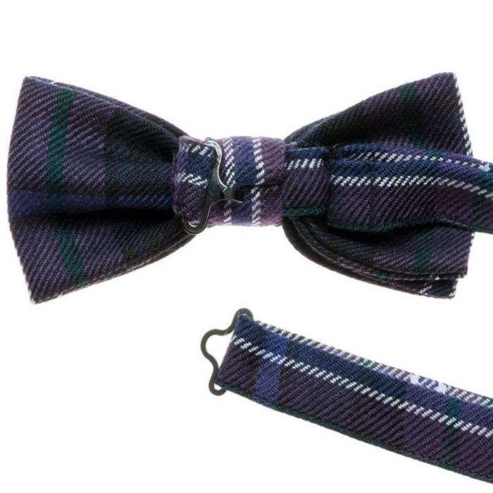 Adjustable Bow Tie | Scotland Forever Modern Tartan - Burnett's ...