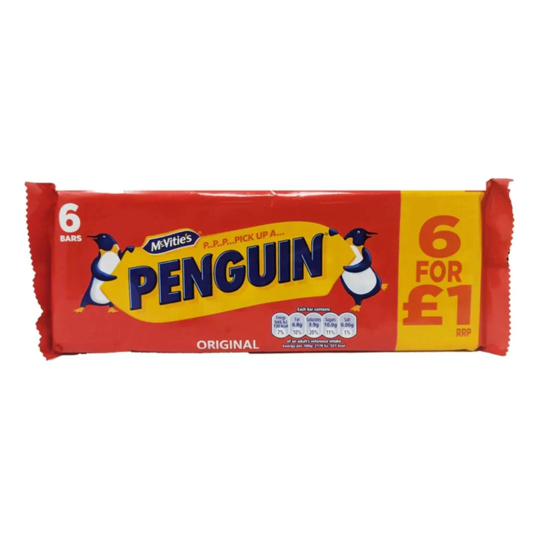 McVitie's | Penguin Biscuits - 6pk - Burnett's & Struth Scottish Regalia