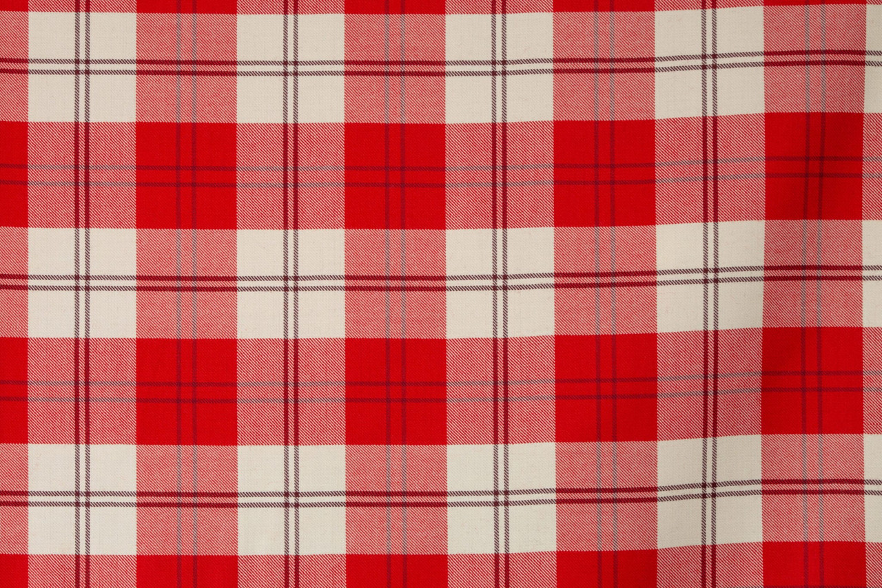 Ailsa Red - 13oz Dancing Tartan - Burnett's & Struth Scottish Regalia