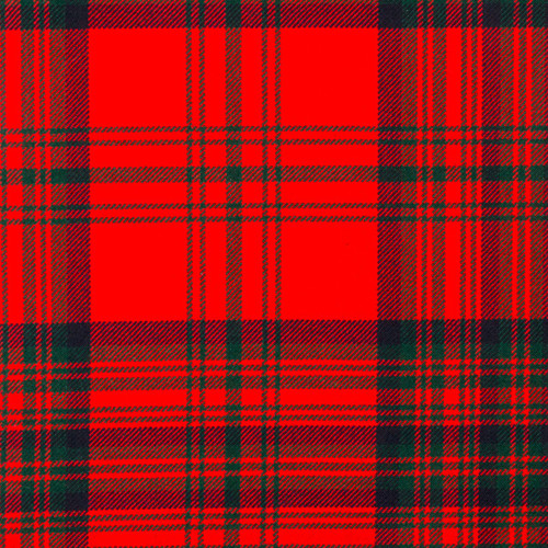 Matheson Red Modern Heavyweight Tartan Fabric