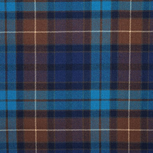 Buchanan Blue Heavyweight Tartan Fabric