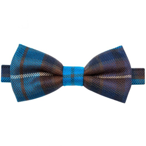 Adjustable Bow Tie | Buchanan Blue Tartan Bow Tie - Burnett's & Struth ...