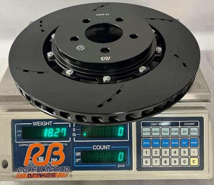 Ford Mustang GT Dark Horse (2024+) Replacement Rotors (390/360): Front ...