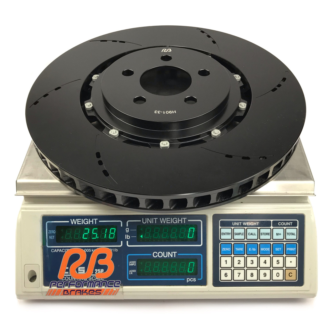 RB Iron Rotor Kit for Hellcat Dodge Challenger, Charger (P/N 2502 & 2342)