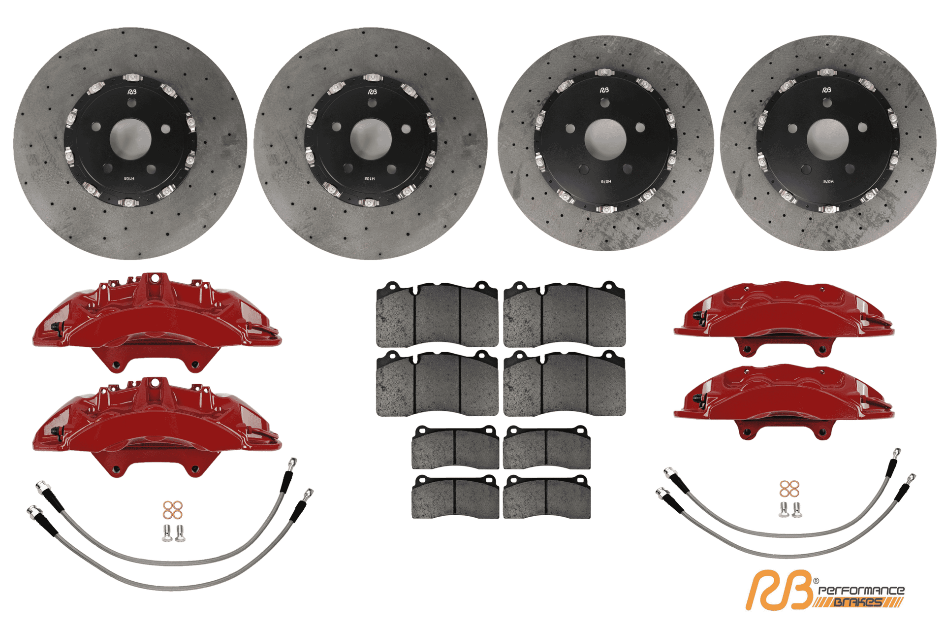 GM/Brembo CCB Brake System Kit (394/380) for Corvette C6 05-13 (PN ...