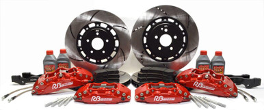 RB Brake System Upgrade Kit (380/365) for Tesla Model S/X Front & Rear ...