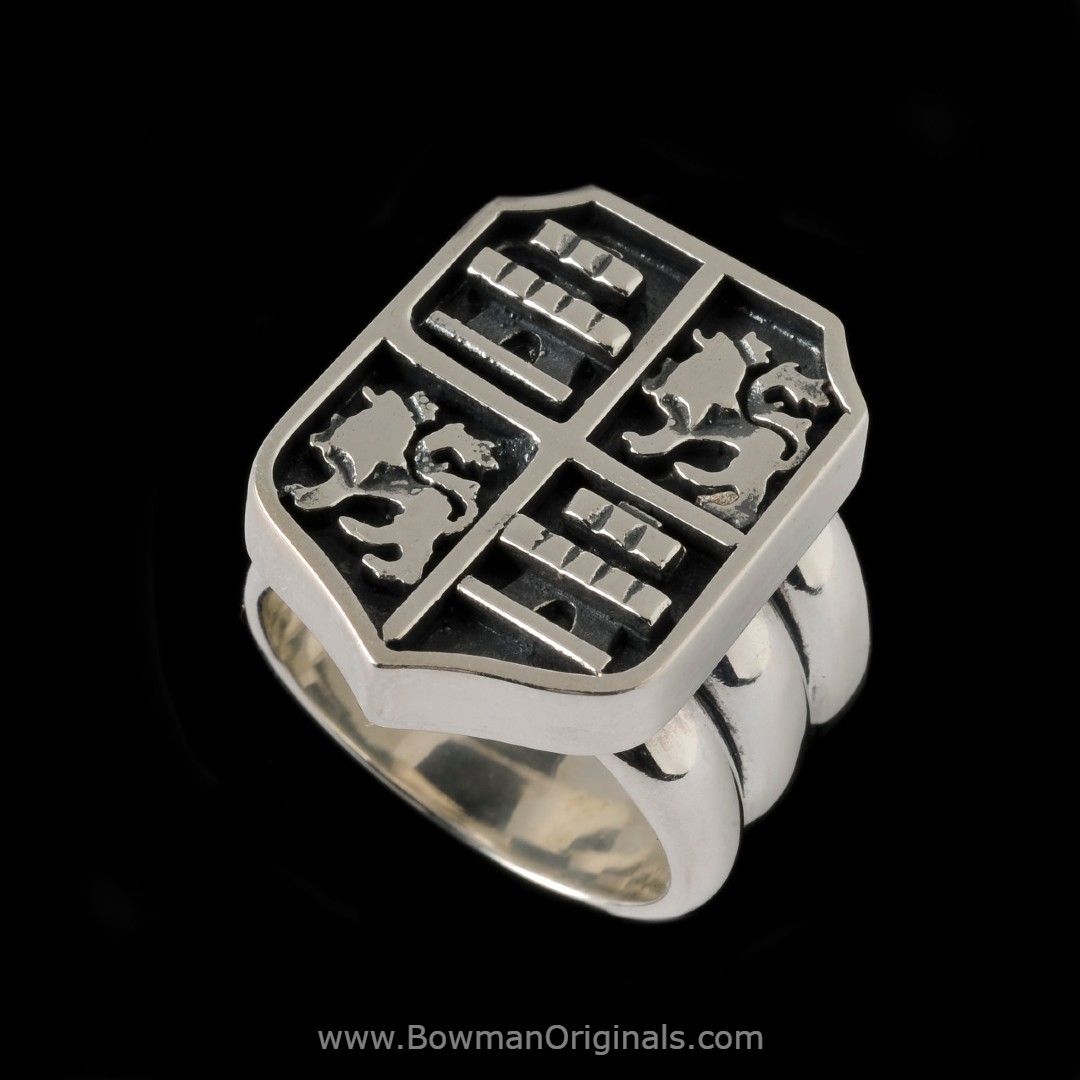 The Lion & Castle: A Heraldic Legacy Across Time - Bowman Originals