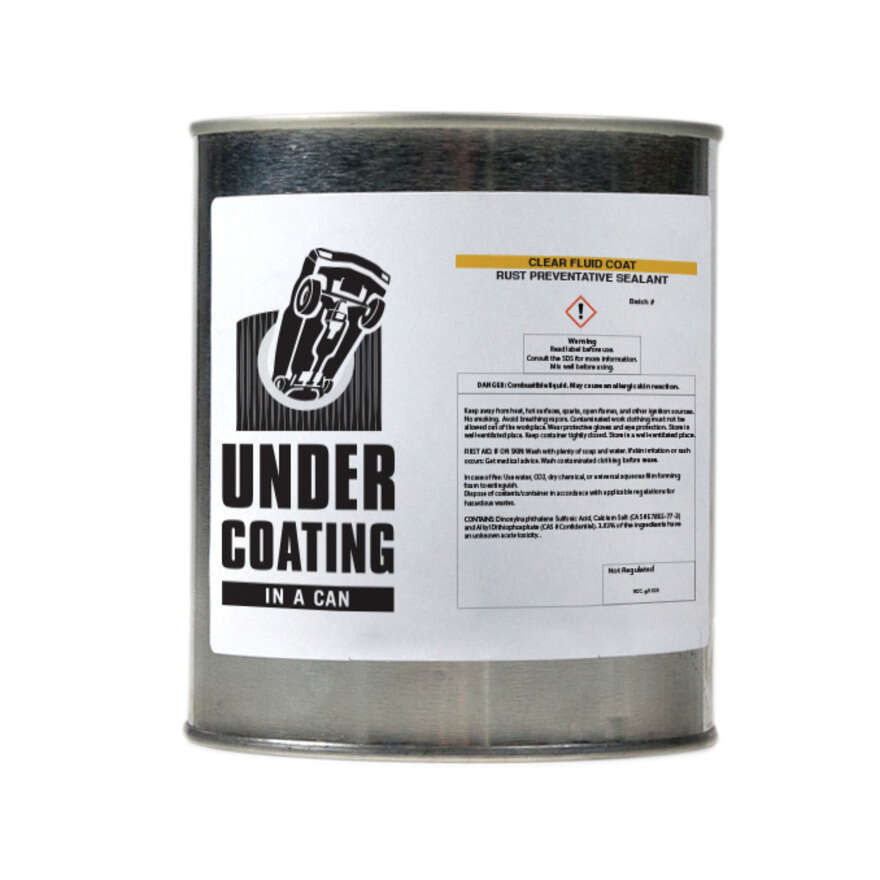 Undercoating in a Can, Clear Fluid - Order Online, Fast Shipping