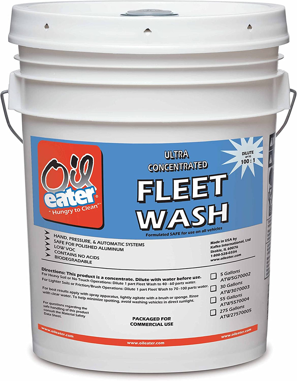 Buy Oil Eater Ultra Concentrated Fleet Wash Here