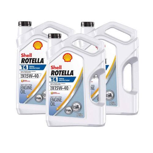 Buy Shell Rotella T4 15w-40 Diesel Engine Oil Here