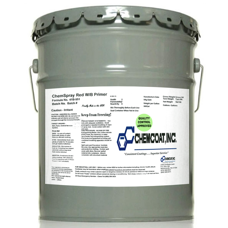 Industrial Grade, Water Based Red Primer
