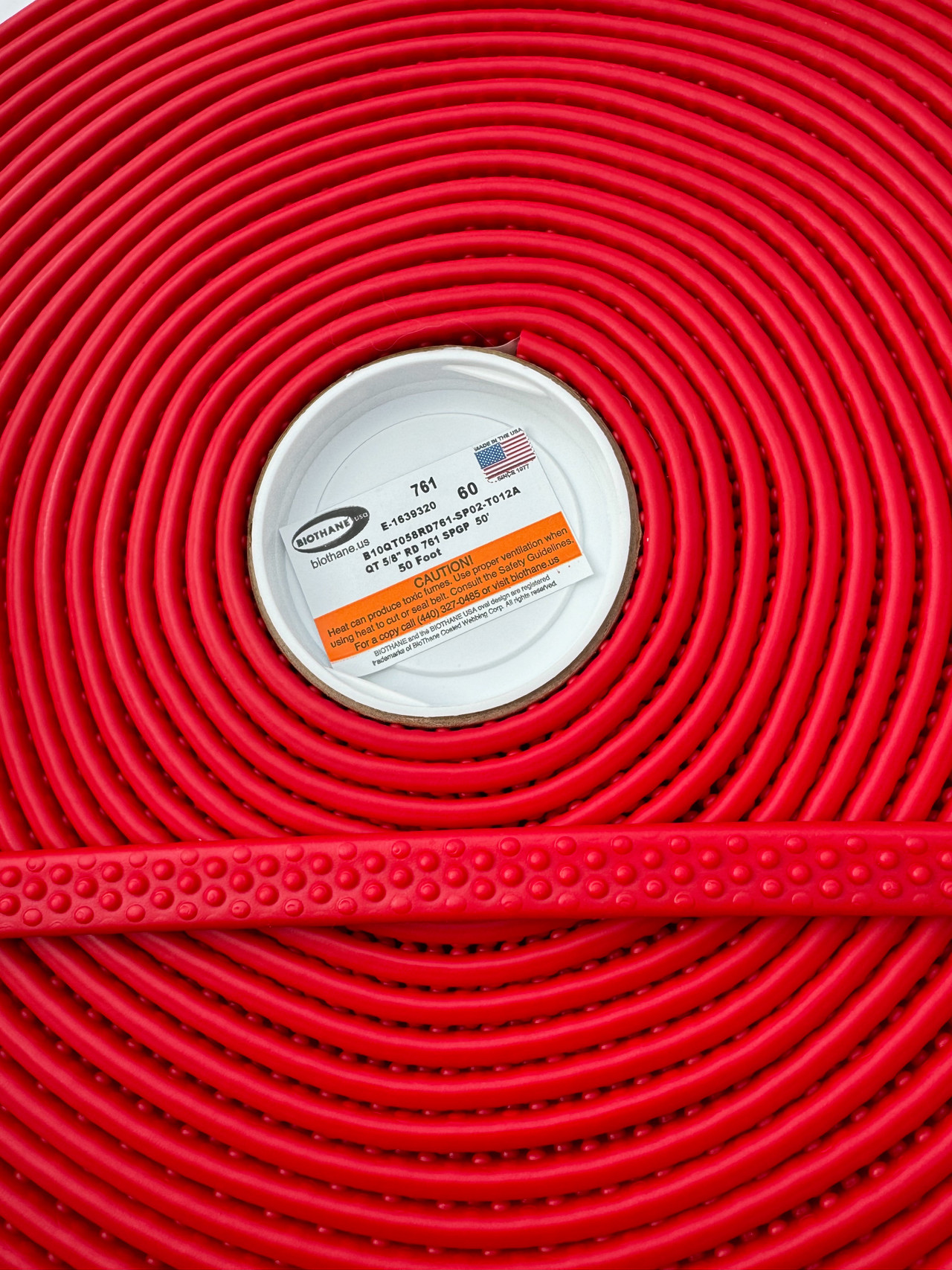 5/8 Super Grip BioThane® with bumps, B10 Beta® By The Foot