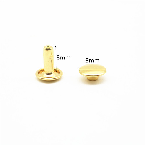 Double Cap Rivets, 8mm, 10mm, 12mm