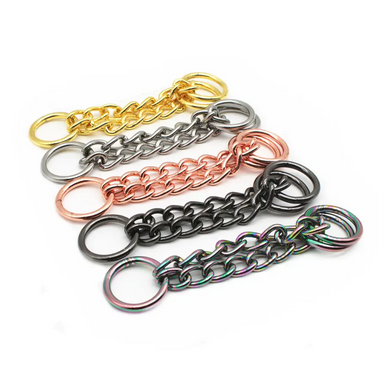 Martingale Chain 5/8", 3/4" & 1" Solid Stainless Steel