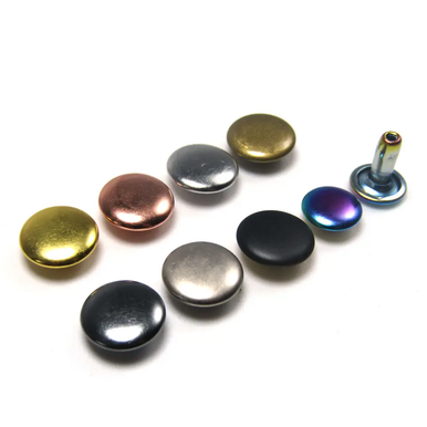 Double Cap Rivets, 8mm, 10mm, 12mm