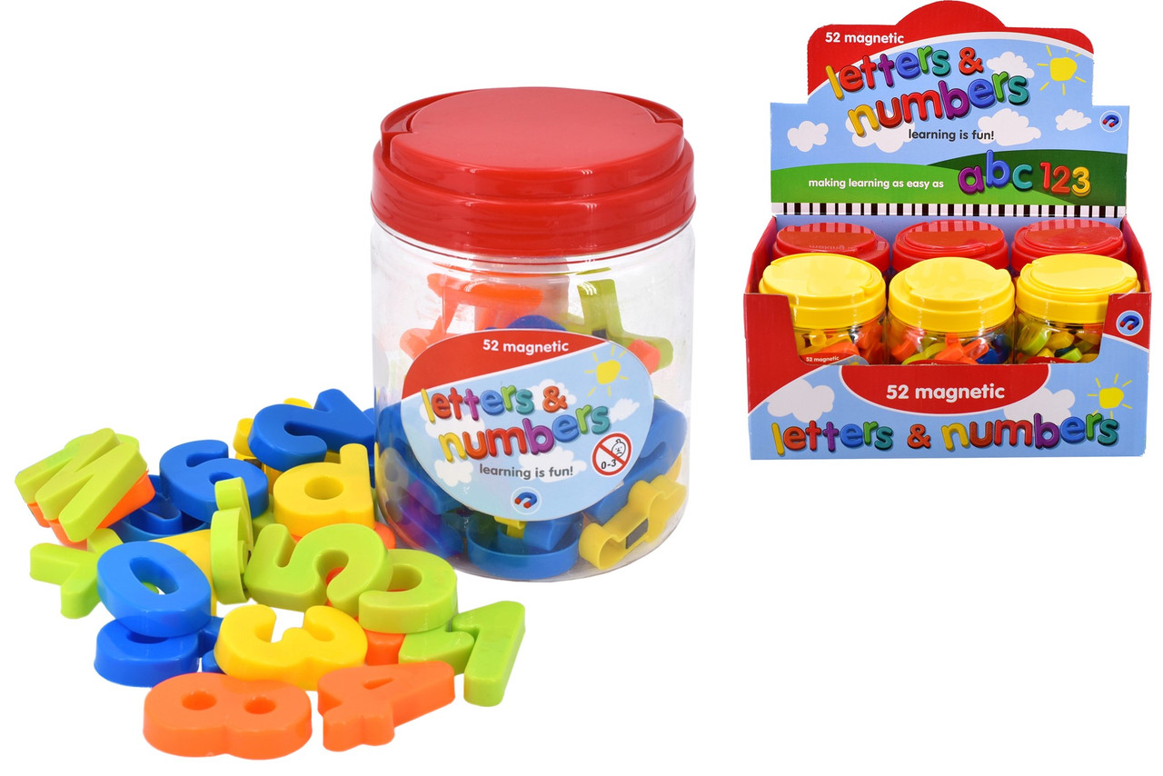 52pc Magnetic Letter and Numbers in Tub | Babies And Children | Country ...