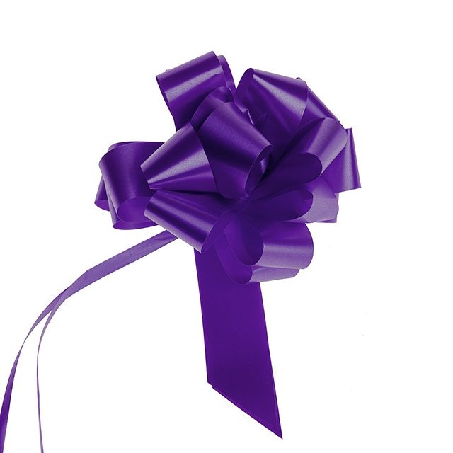 Pull Bow Purple Pack of 30 | Ribbons & Bows | Country Baskets