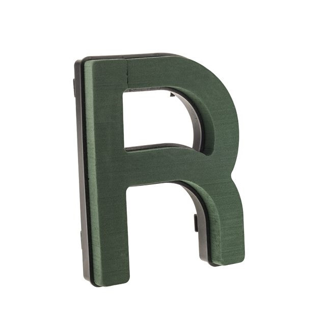 Foam Letter R Plastic Backed | Floral Foam | Country Baskets