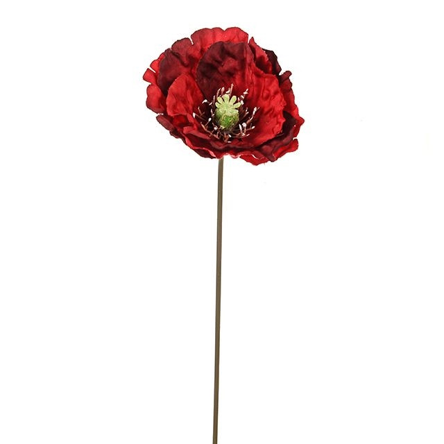 Poppy Pick Red 48 Box 22 cm - Country Baskets