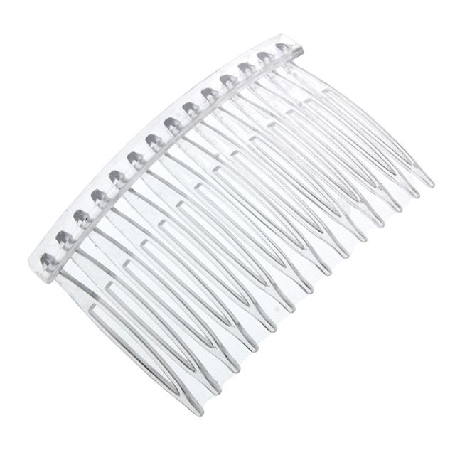 Chelsea Hair Comb Clear 12 Pack | Wedding Jewellery | Country Baskets