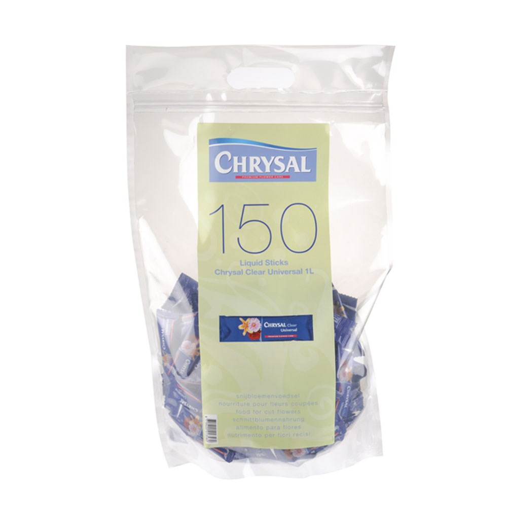 Chrysal Liquid Uni Sticks 150 Packs | Flower & Plant Care | Country Baskets