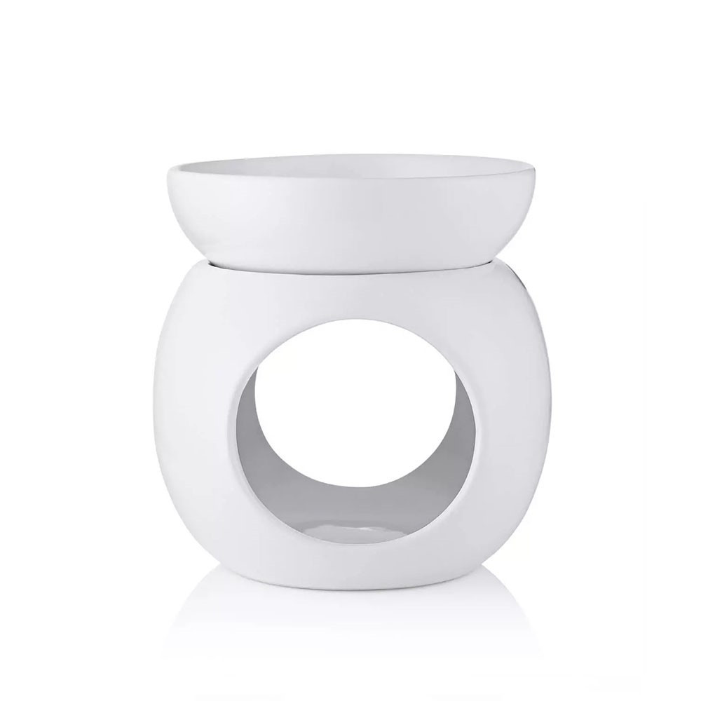 Ava May White Round Burner with 11.3cm Burner Bowl in FSC Box - FSC Mix ...
