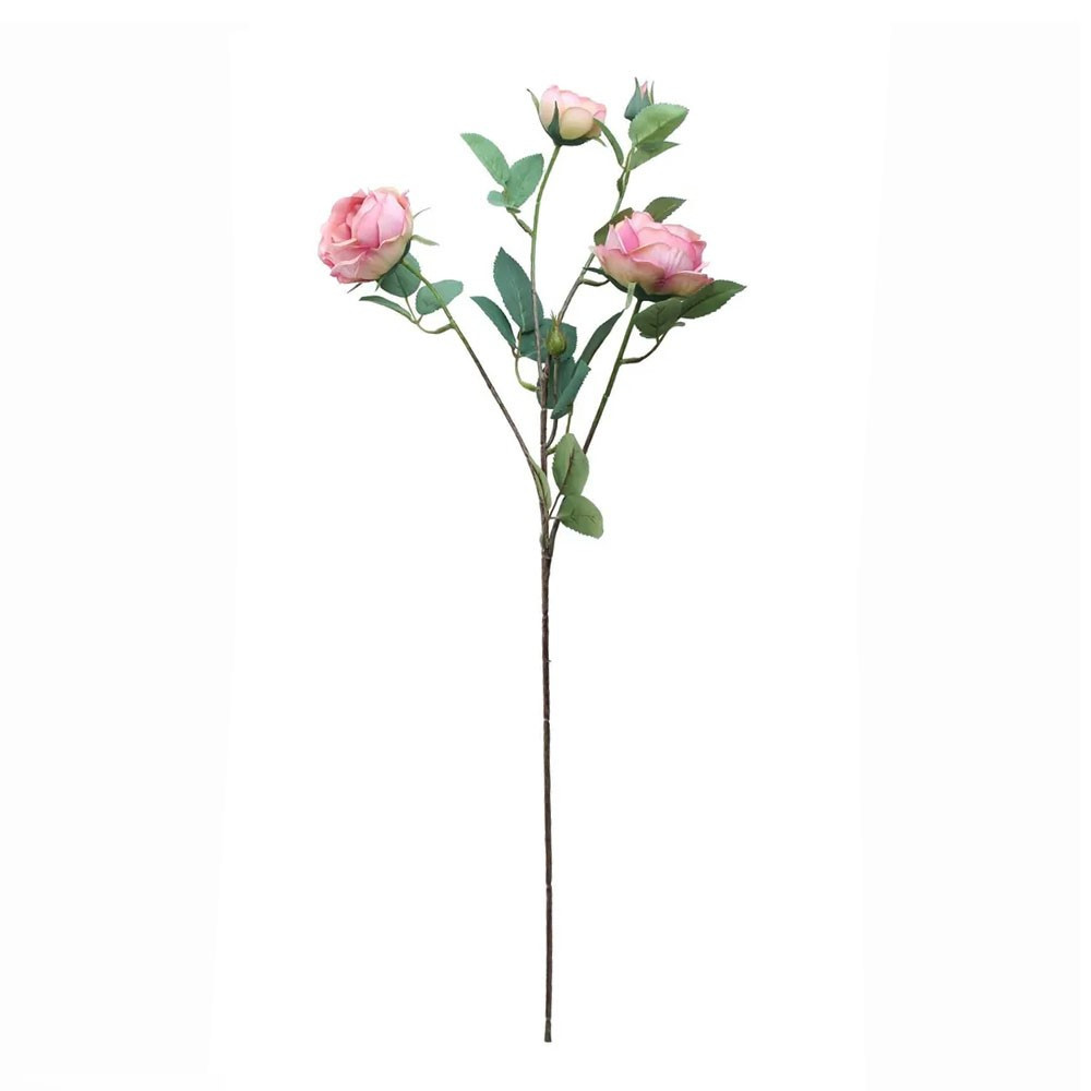 Tintagel Vintage English Rose Spray Pink - Country Baskets