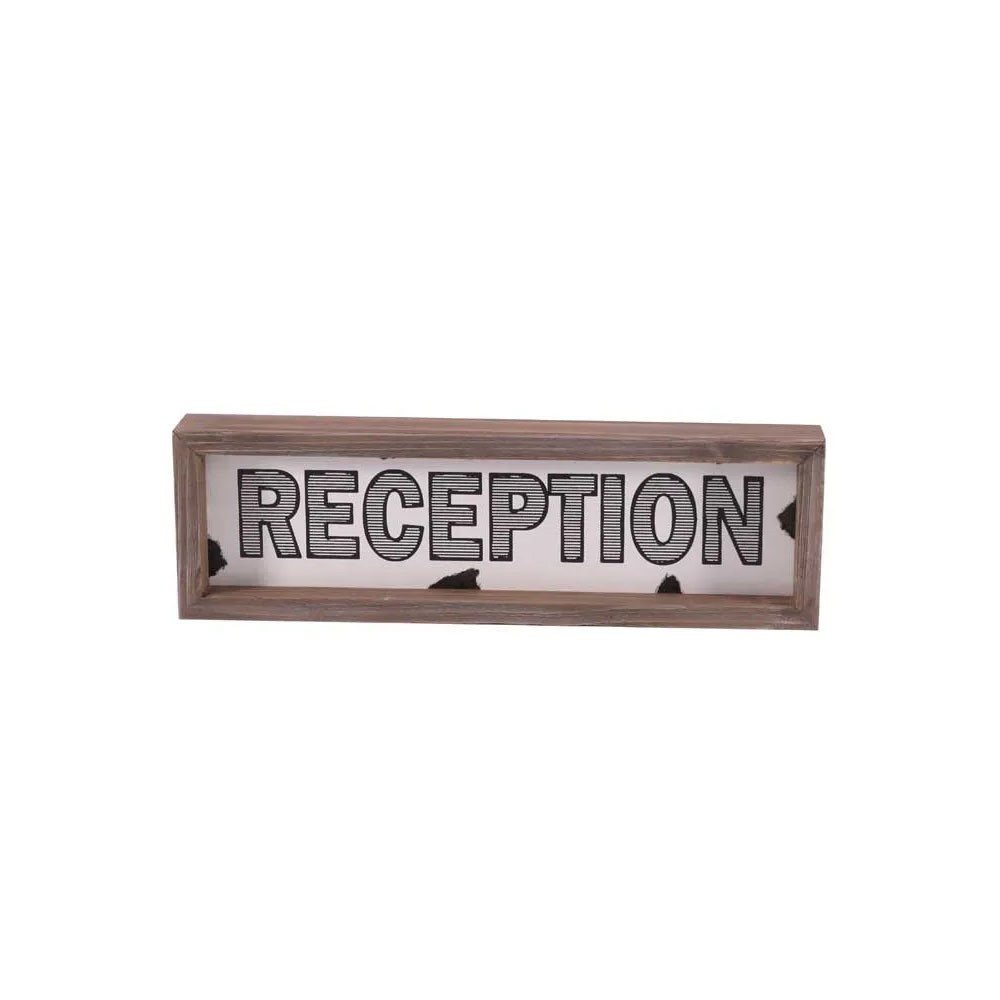 Reception Sign - Country Baskets