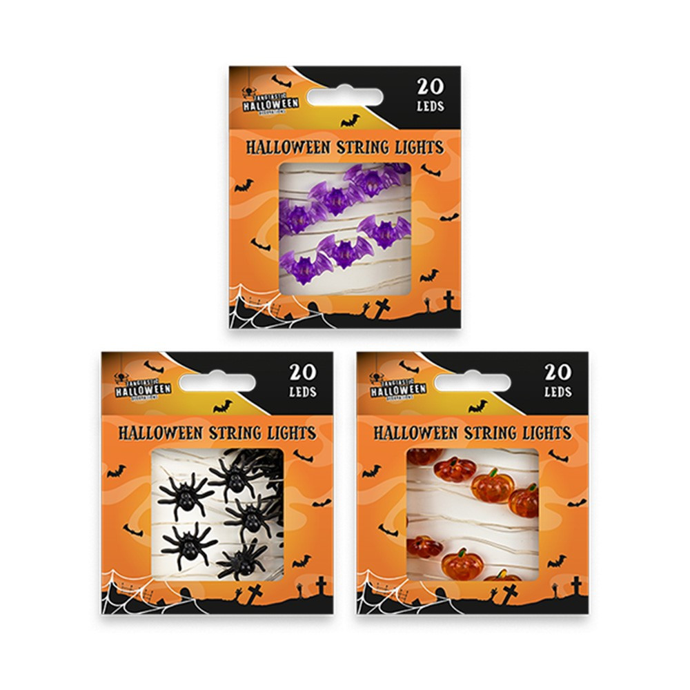 Halloween String Lights - Country Baskets