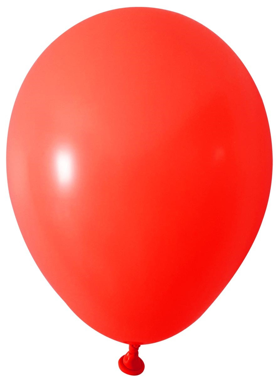 Red Round Shape Latex Balloon - 5 inch - Pk 100 | Coronation | Country ...
